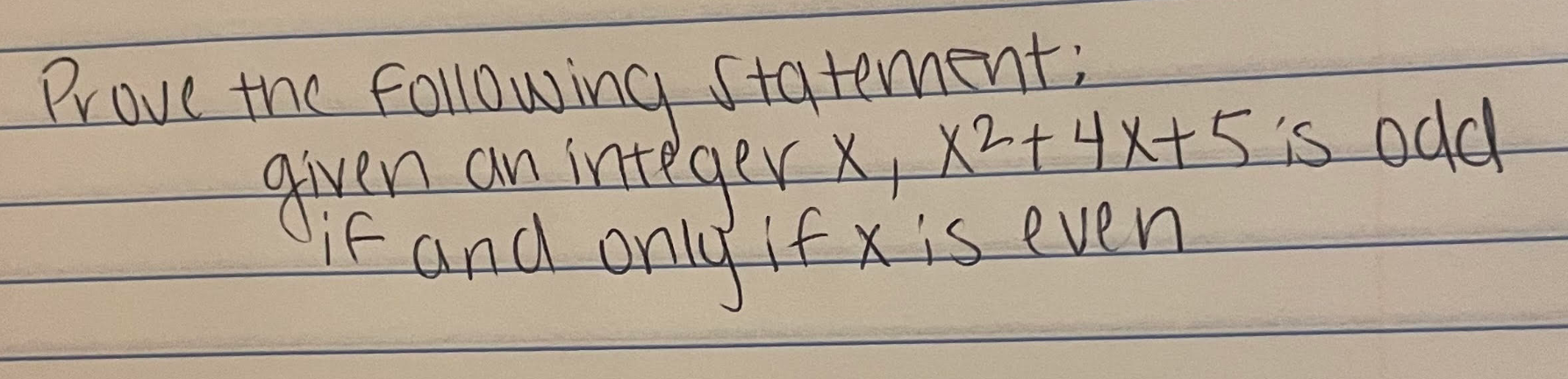 Solved Please write proof and explain in paragraph form with | Chegg.com