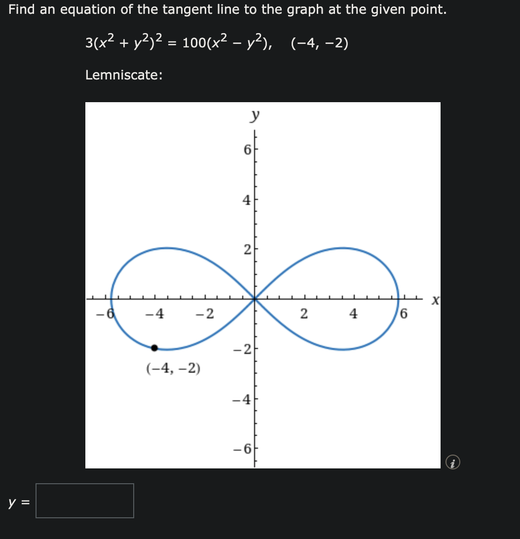 Solved ind an equation of the tangent line to the graph at | Chegg.com