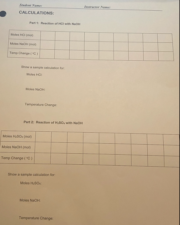 Solved Student Name: Instructor Name: DATA (EXP #7): Room | Chegg.com