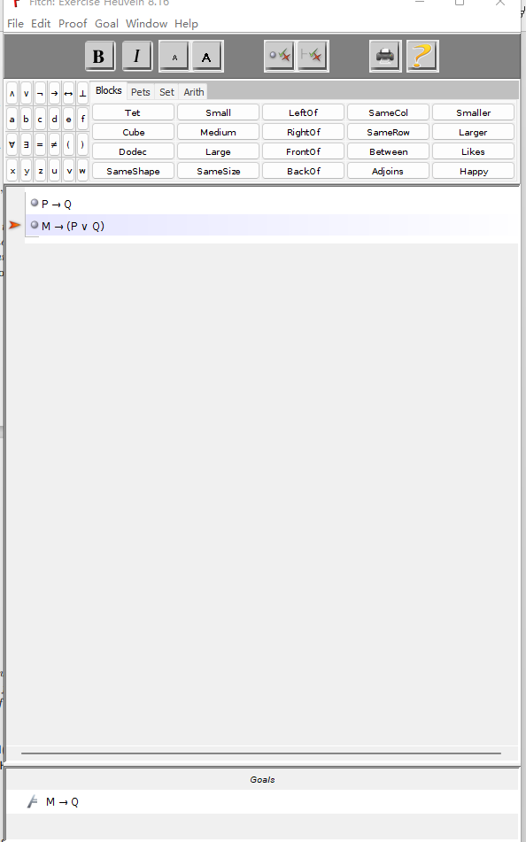 Solved File Edit Proof Goal Window Help PM→Q→(P∨Q) | Chegg.com