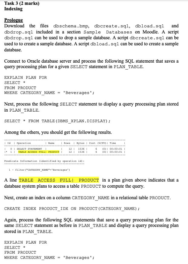 Solved Task 1 (3 marks) Normalization of relational schemas | Chegg.com