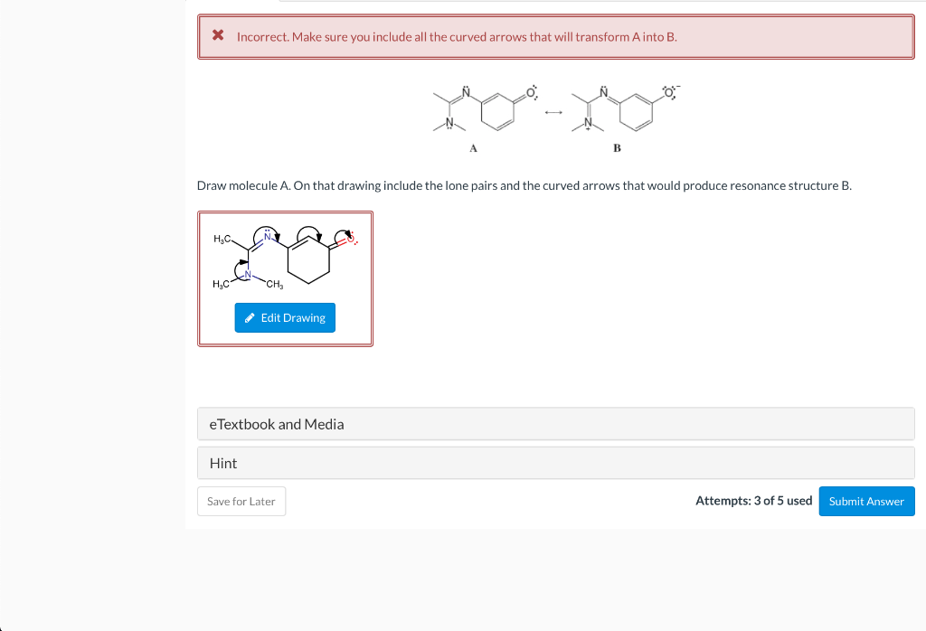 Solved Draw the bonding pattern for the third resonance | Chegg.com