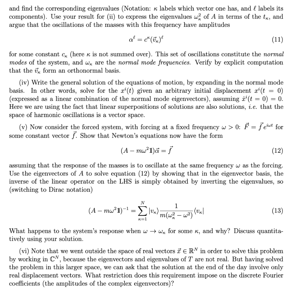 3. (40 points) The discrete Fourier transform and the | Chegg.com