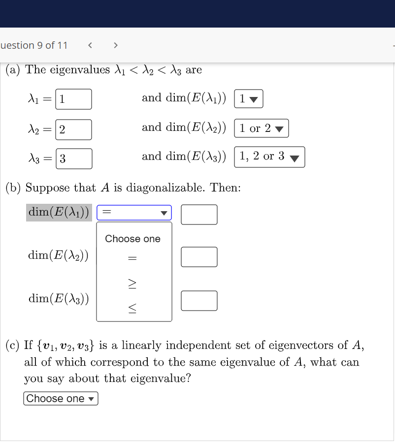 Solved Suppose that the characteristic polynomial of some | Chegg.com