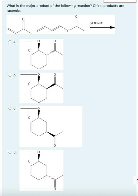 Solved What is the major product of the following reaction? | Chegg.com