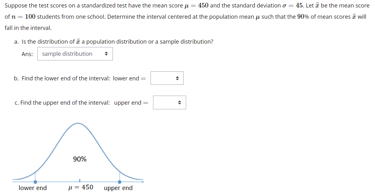 Solved Suppose the test scores on a standardized test have | Chegg.com