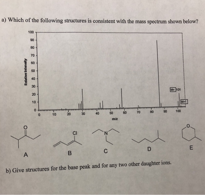 Solved a) Which of the following structures is consistent | Chegg.com