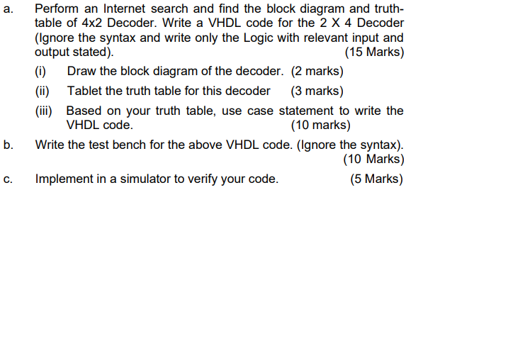 Solved a. ﻿Perform an Internet search and find the block | Chegg.com