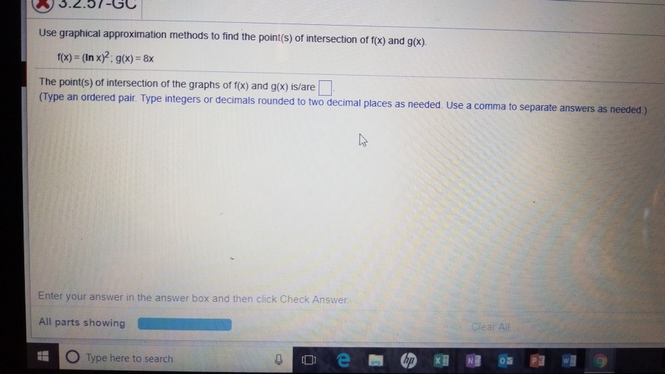 Solved 33.2.7-GC Use graphical approximation methods to find | Chegg.com