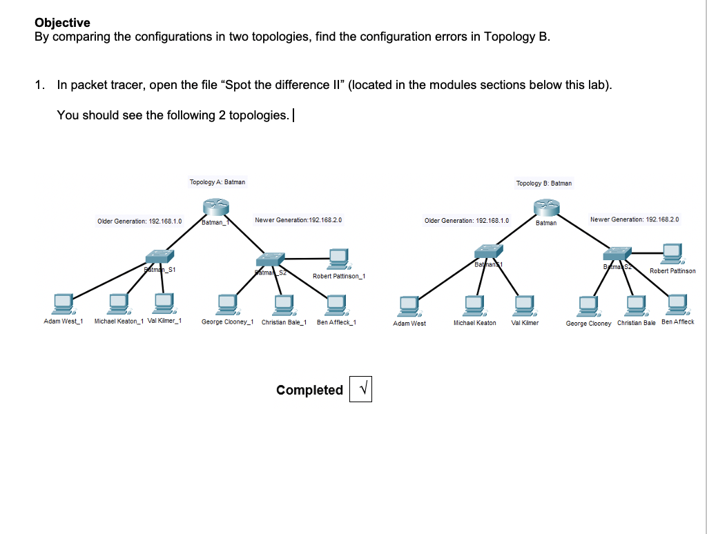 Solved Spot the difference (Need 4 differences). | Chegg.com