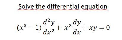 Solved Solve the differential | Chegg.com