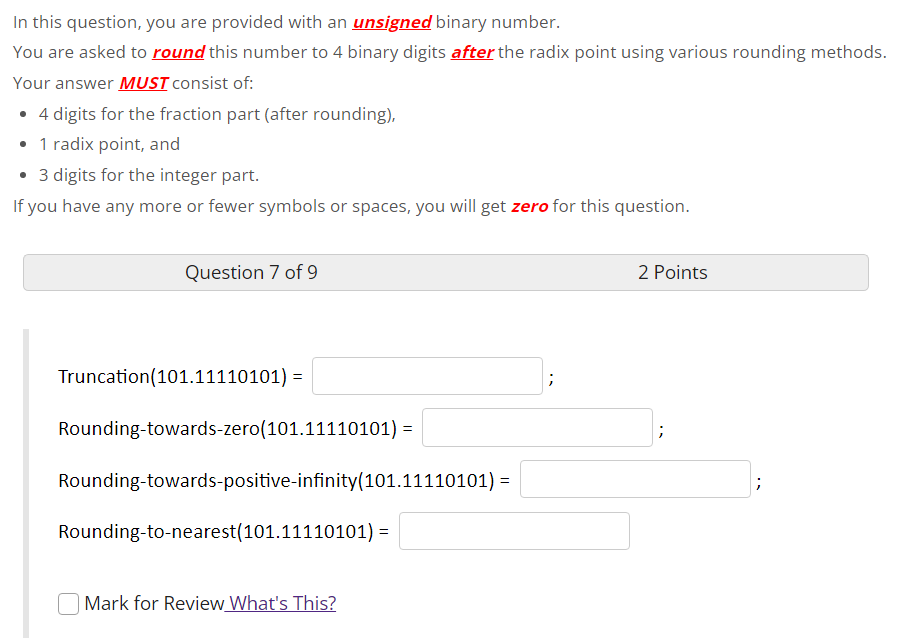 Solved In this question, you are provided with an unsigned | Chegg.com