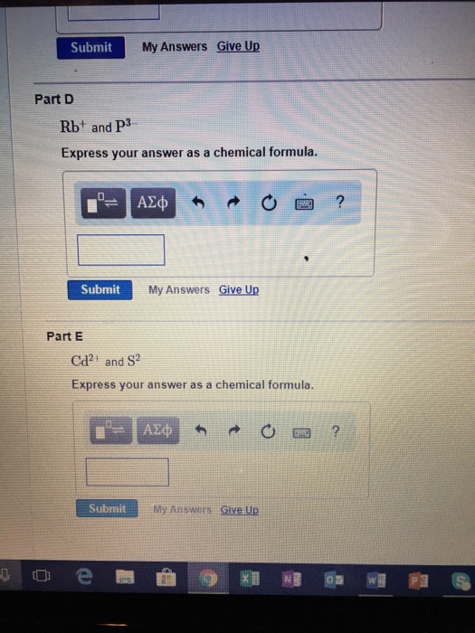 Solved Enter the correct ionic formula for the compound | Chegg.com