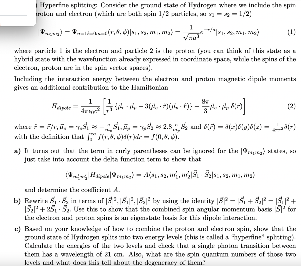 Question and most of solution I think is included. | Chegg.com