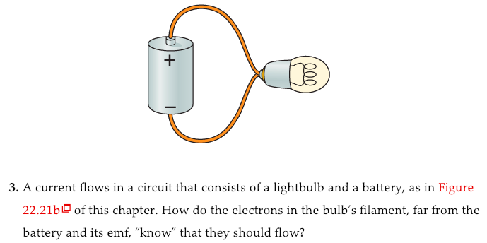 Solved 3. A current flows in a circuit that consists of a | Chegg.com