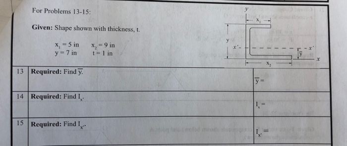 Solved Statics class. Please show all steps. Thanks | Chegg.com