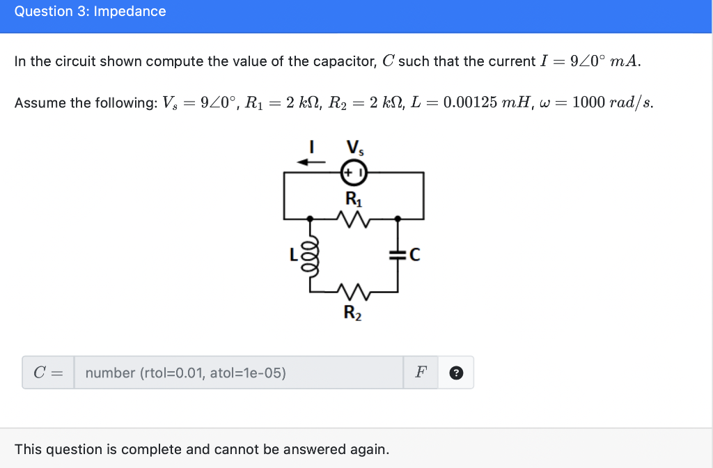 Solved In the circuit shown compute the value of the | Chegg.com