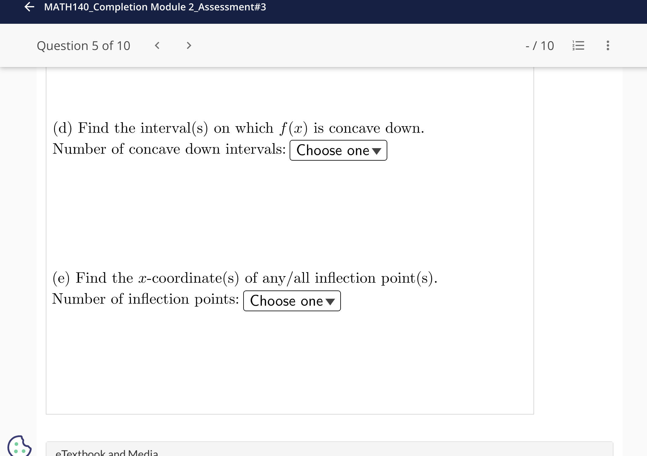 Solved Use the function f(x)=x34−x31 to answer the following | Chegg.com