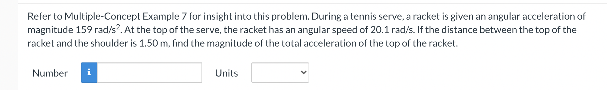 Solved Refer to Multiple-Concept Example 7 for insight into | Chegg.com