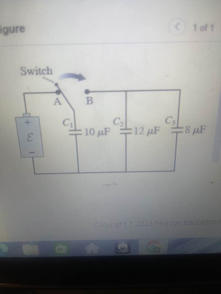 Solved Initially, the switch in (Figure 1) is in position A | Chegg.com
