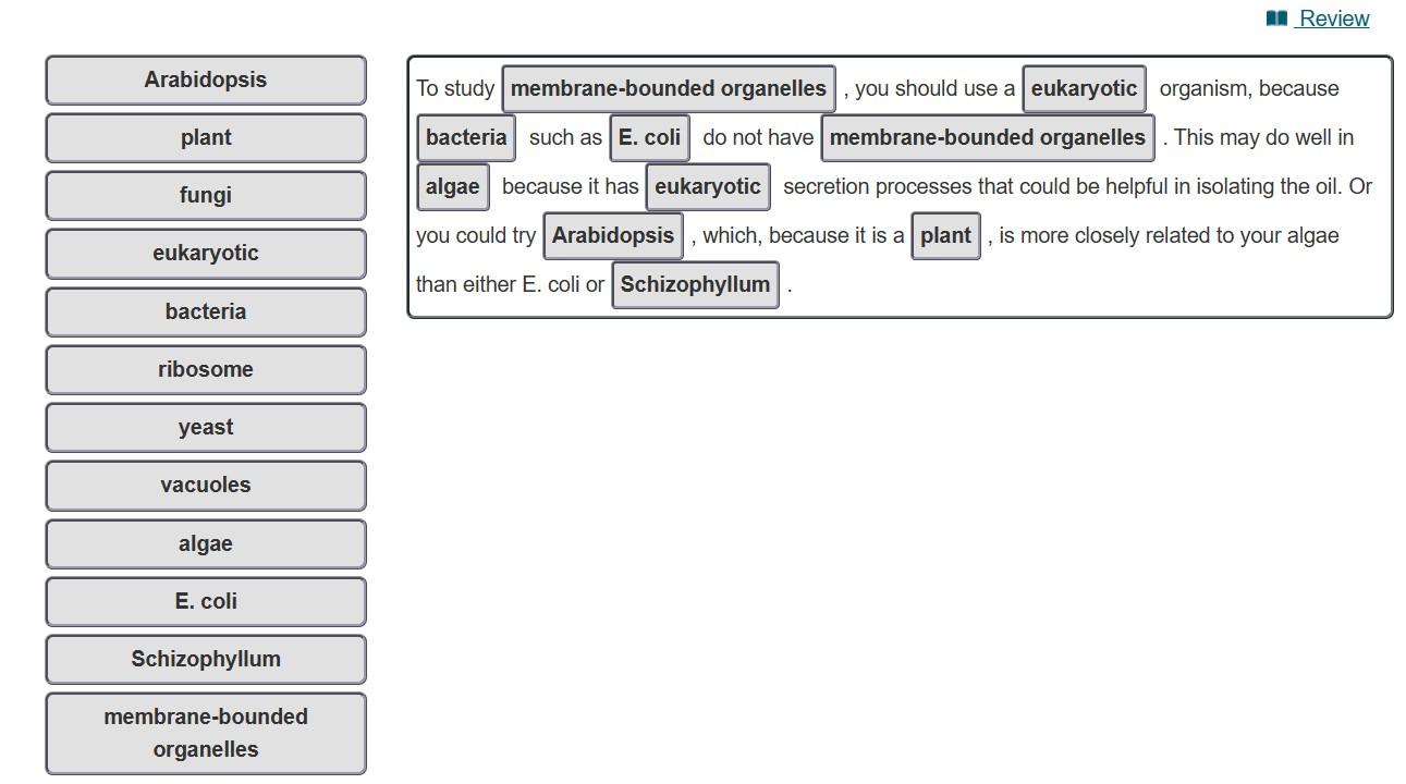 Solved I can't figure out how to correctly fill in the | Chegg.com