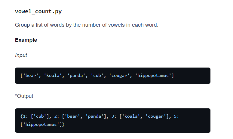 Solved last_letter.py For a given list of words, group the | Chegg.com