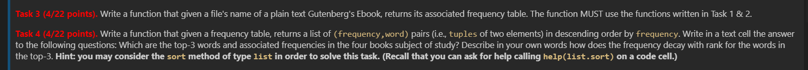 Solved Hi I just need some help with these Python 3.0 | Chegg.com