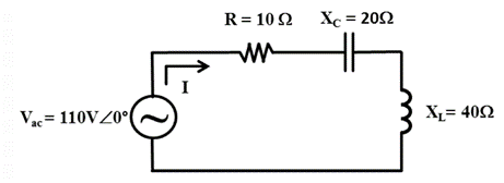 Solved 1. Determine the power factor of the circuit shown | Chegg.com