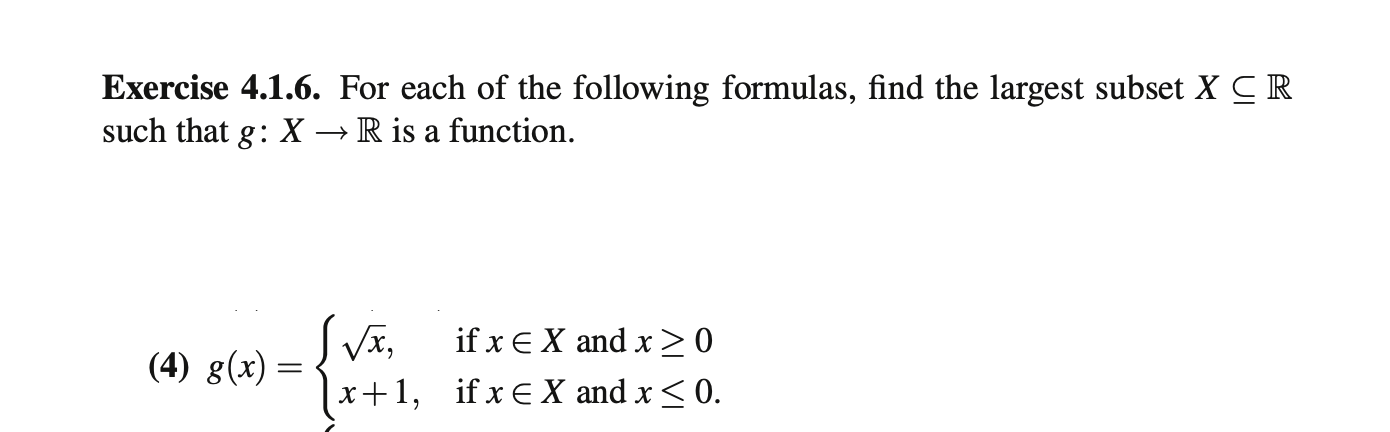 Solved Exercise 4.1.5. Which of the following formulas | Chegg.com