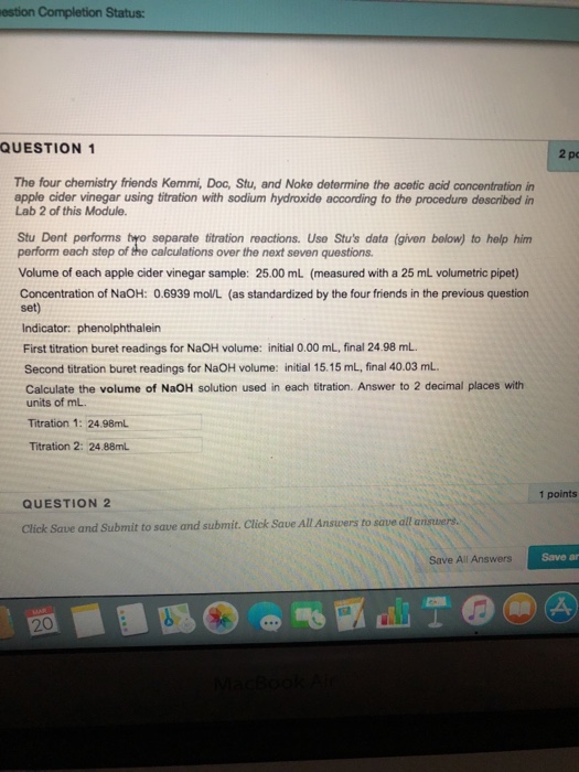 Solved estion Completion Status: QUESTION 1 2 pe The four | Chegg.com