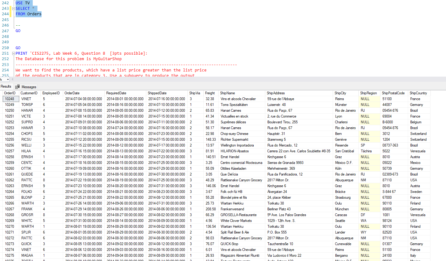I updated this question to include the Customers | Chegg.com
