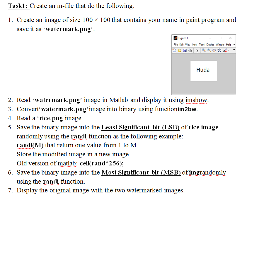 Solved Task1: Create an m-file that do the following: 1. | Chegg.com