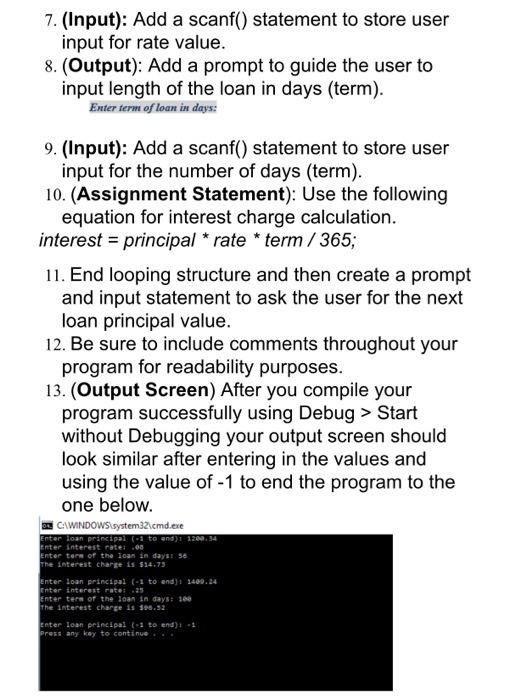 Solved Problem Statement The simple interest on a loan is | Chegg.com