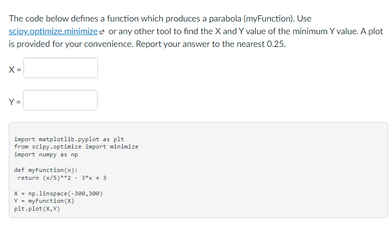 The code below defines a function which produces a | Chegg.com