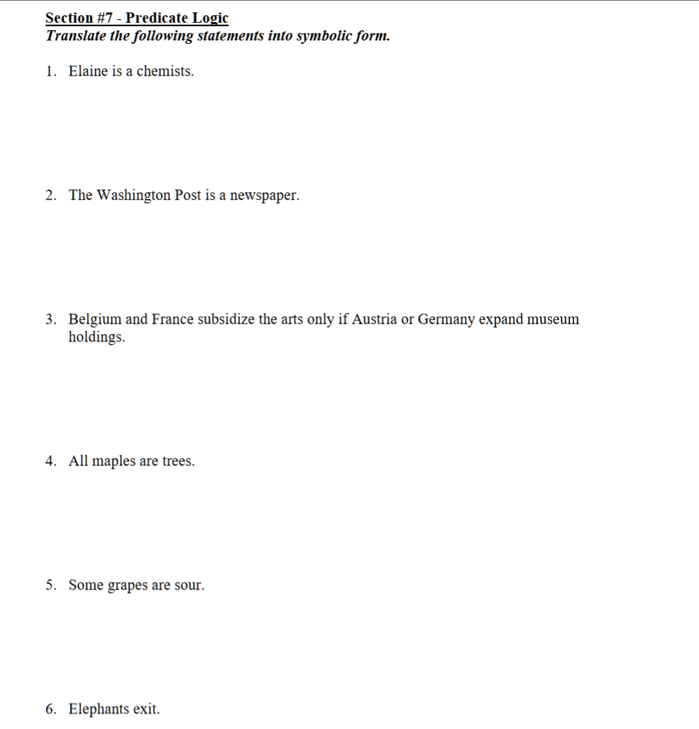 Solved 2. The Washington Post is a newspaper. 3. Belgium and | Chegg.com