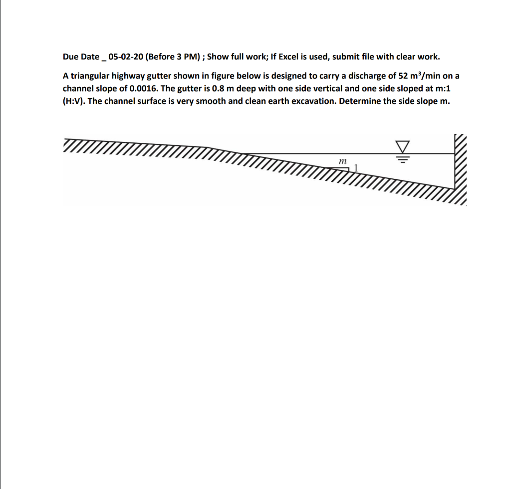 Solved Due Date _ 05-02-20 (Before 3 PM); Show full work; If | Chegg.com