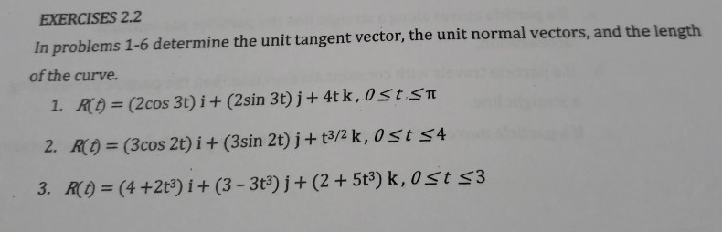 Solved EXERCISES 2.2 In problems 1-6 determine the unit | Chegg.com