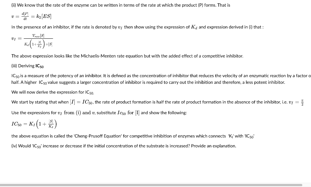 Solved The catalytic activity of an enzyme (E) to convert a | Chegg.com