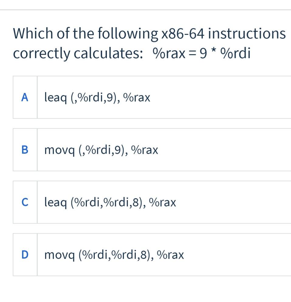 Solved See image below. Assume: r3 is in rcx, r1 is in rax, | Chegg.com