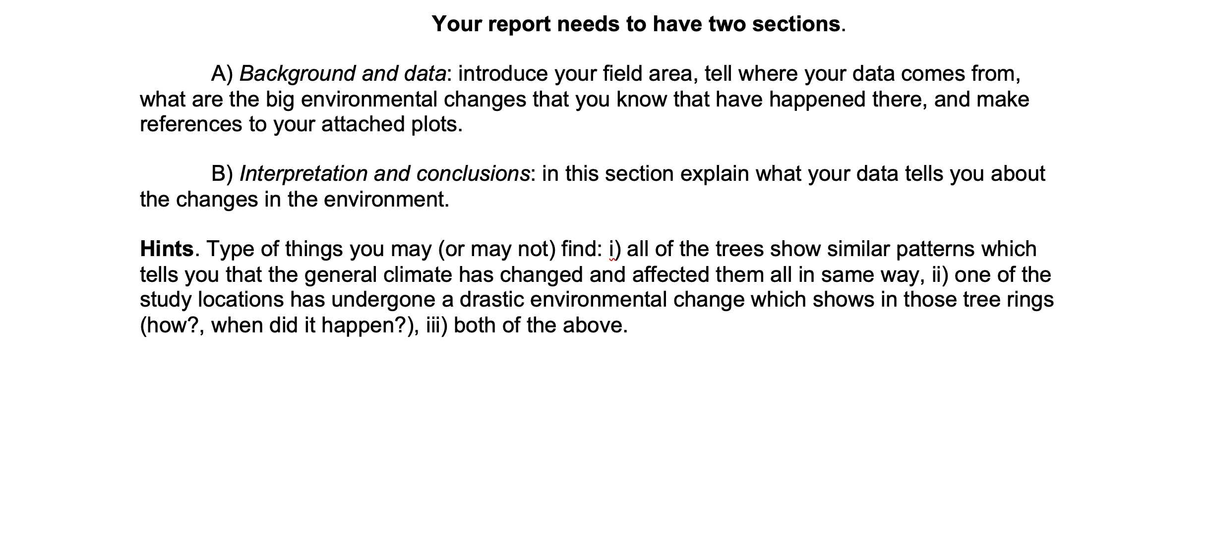 Solved Objective In this lab you will analyze the tree cores | Chegg.com Solved Objective In this lab you will analyze the tree cores | Chegg.com