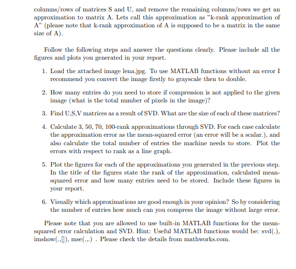 Solved PART 1 (60 points) - Image compression and data | Chegg.com
