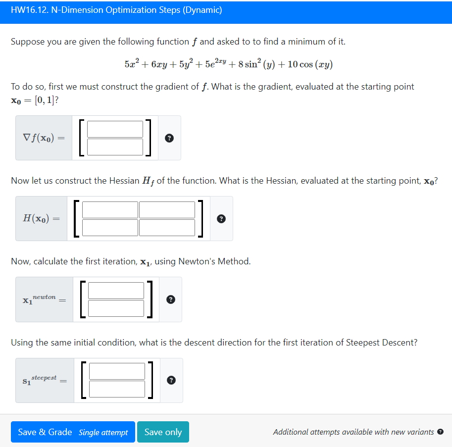 Solved Suppose you are given the following function f and | Chegg.com