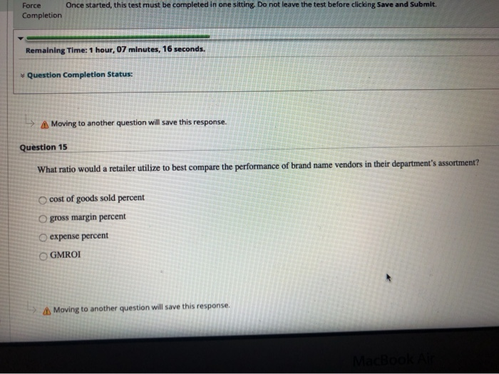 Solved Question Completion Status: Moving to another | Chegg.com