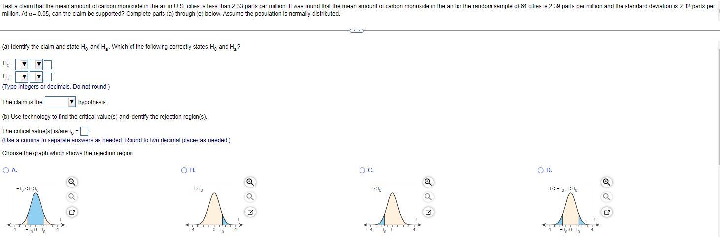 Solved dd: choices Failed to reject or reject | Chegg.com