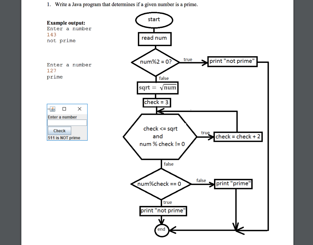 Solved In Problem 1 I Need The Flowchart To Be Coded In A Chegg