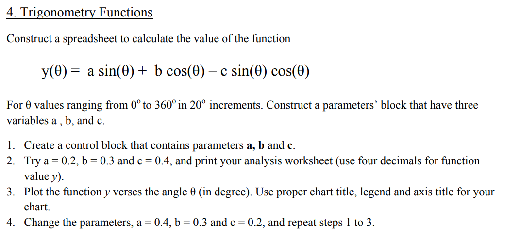 Solved PLEASE DO BOTH PARTS AND SHOW ON EXCEL SHEET PLEASE Chegg