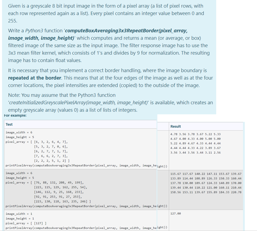 Solved Given is a greyscale 8 bit input image in the form of | Chegg.com