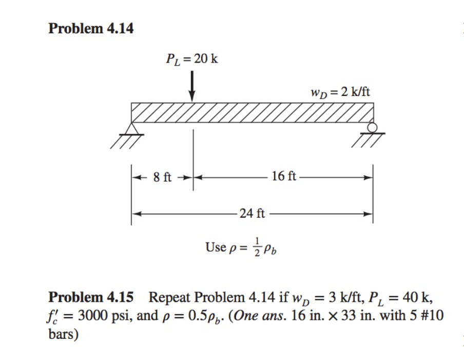 Solved For Problems 4.10 to 4.22 , design rectangular | Chegg.com