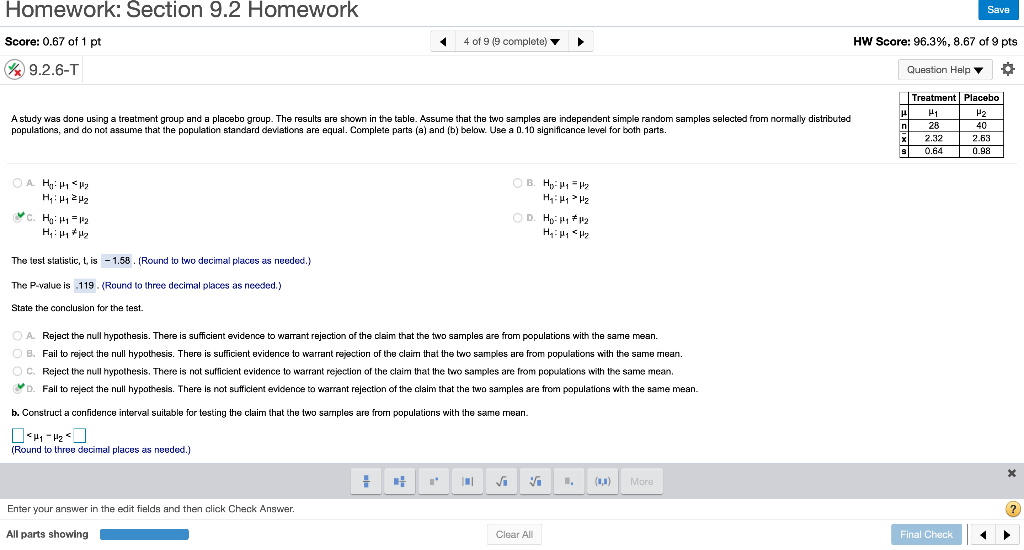 Solved Homework Section 9 2 Homework Save Score 0 67 Of 1