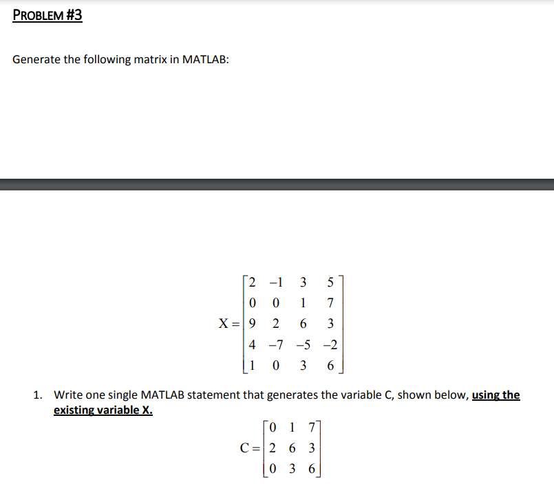 Solved Statements and Results: A= | Chegg.com